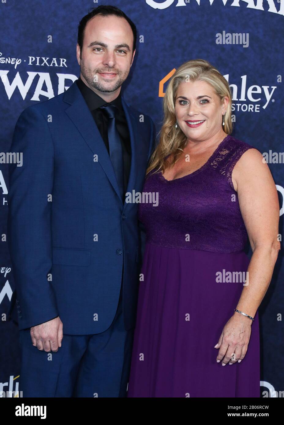 Hollywood, United States. 18th Feb, 2020. George Psarras and Michelle ...