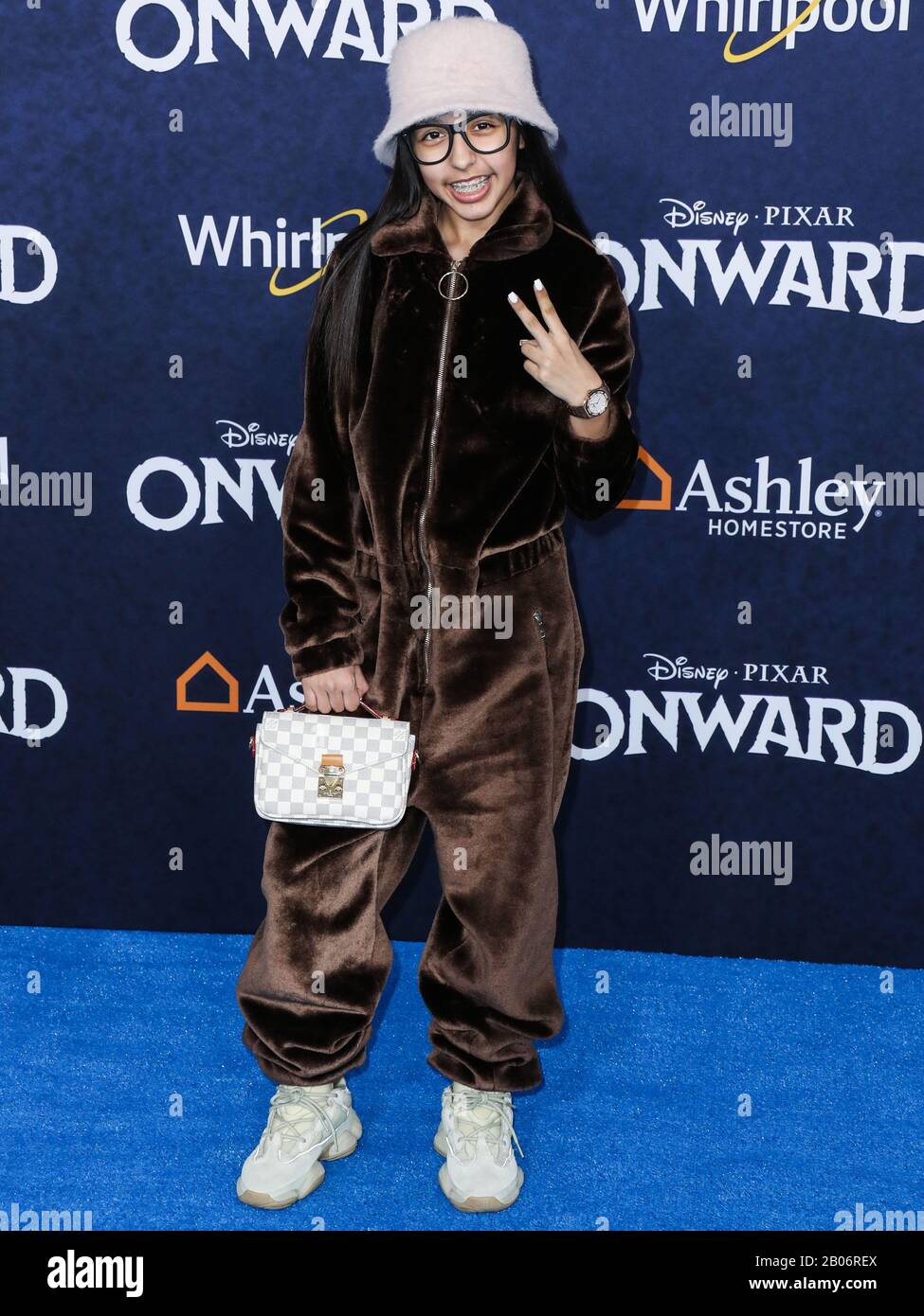 Hollywood, United States. 18th Feb, 2020. DJ Livia arrives at the World ...