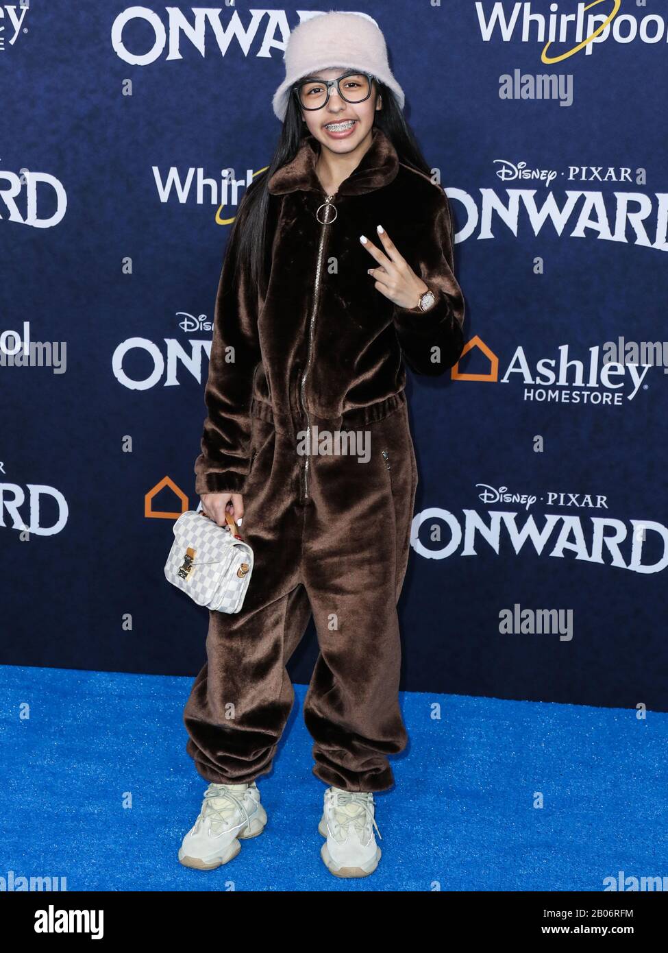 Hollywood, United States. 18th Feb, 2020. DJ Livia arrives at the World ...