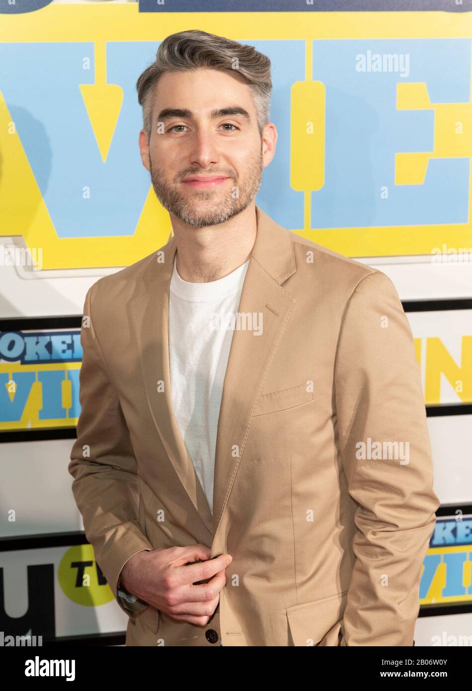 Casey Jost attends premiere of Impractical Jokers: The Movie at AMC ...