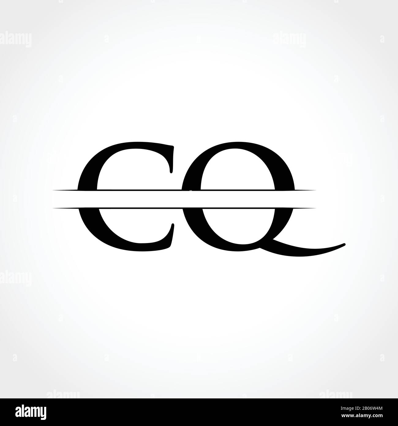 Letter cq logo hi-res stock photography and images - Alamy