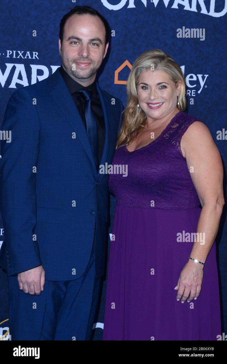 Los Angeles, USA. 18th Feb 2020. George Psarras at arrivals for ONWARD ...