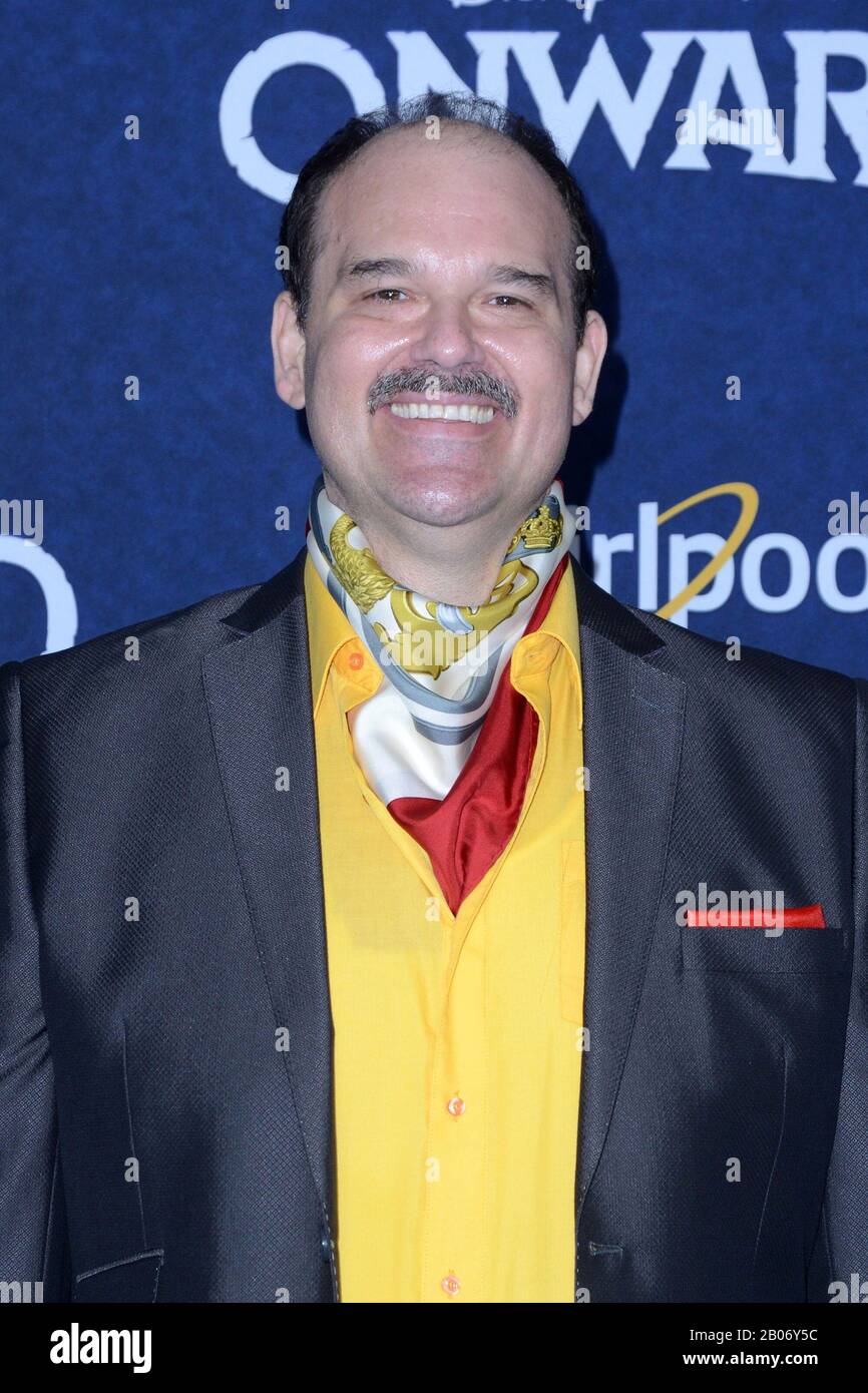 Los Angeles, USA. 18th Feb 2020. Mel Rodriguez at arrivals for ONWARD ...