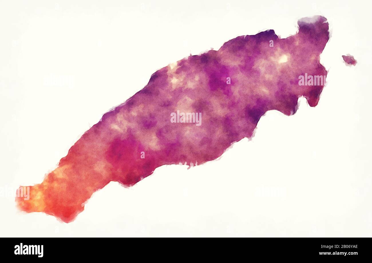 Tobago island map hi-res stock photography and images - Alamy