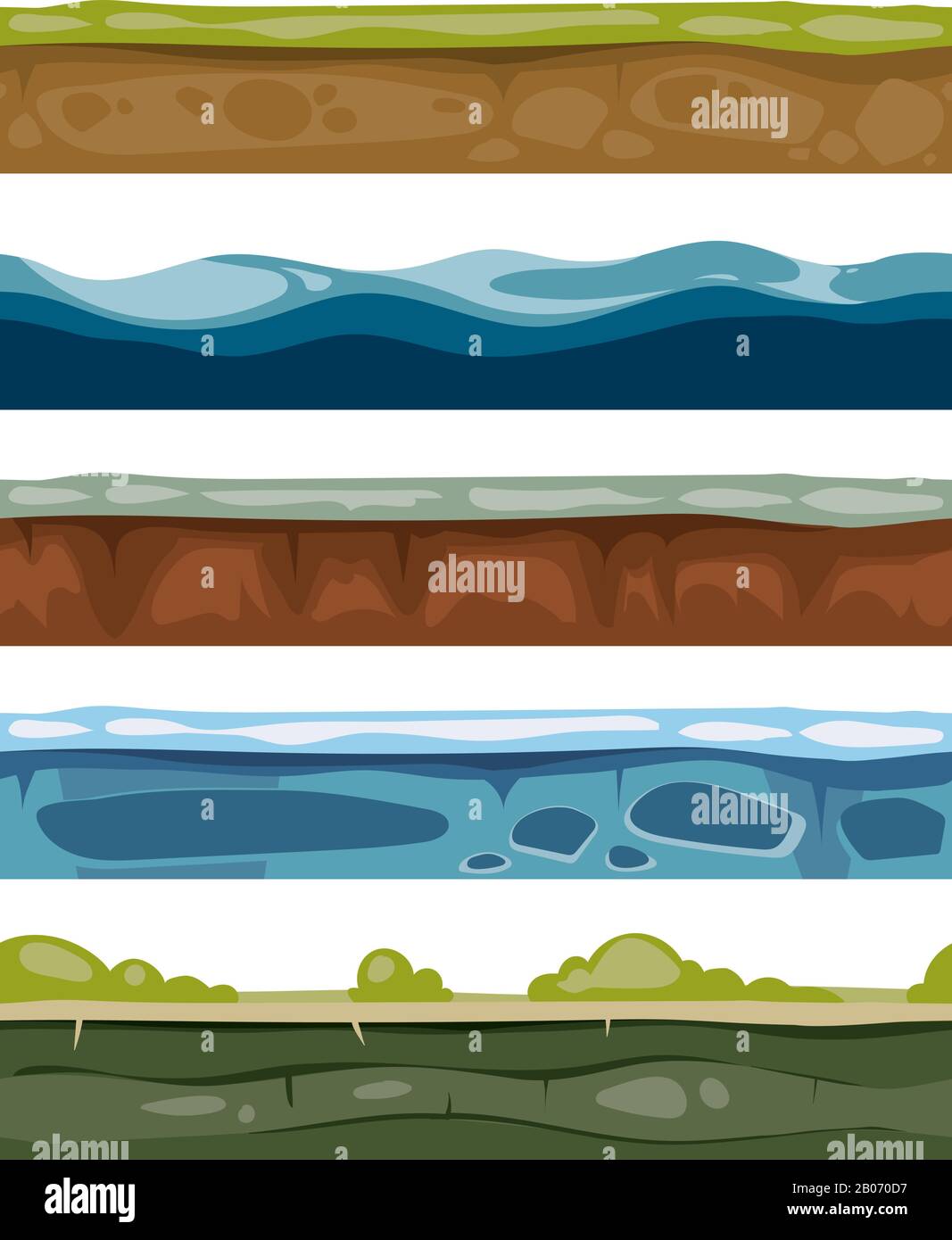 Seamless natural texture surface soil Cut Out Stock Images & Pictures ...