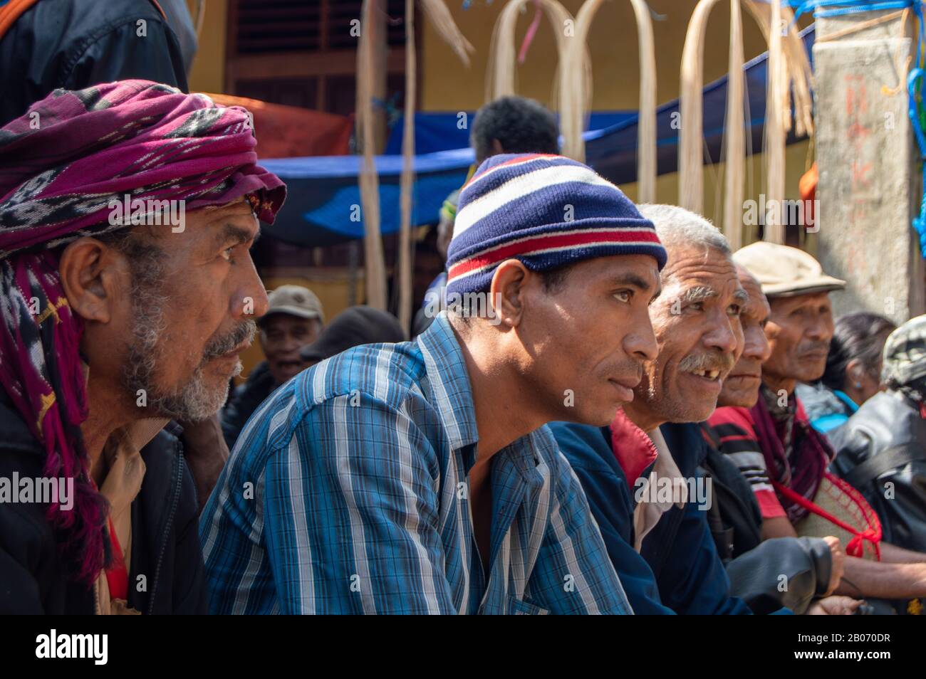 Portrait of group of indonesian men in different ages Stock Photo - Alamy