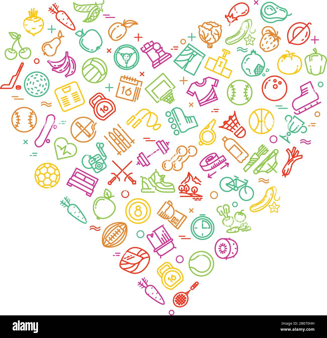 Health care diet proper Stock Vector Images - Alamy