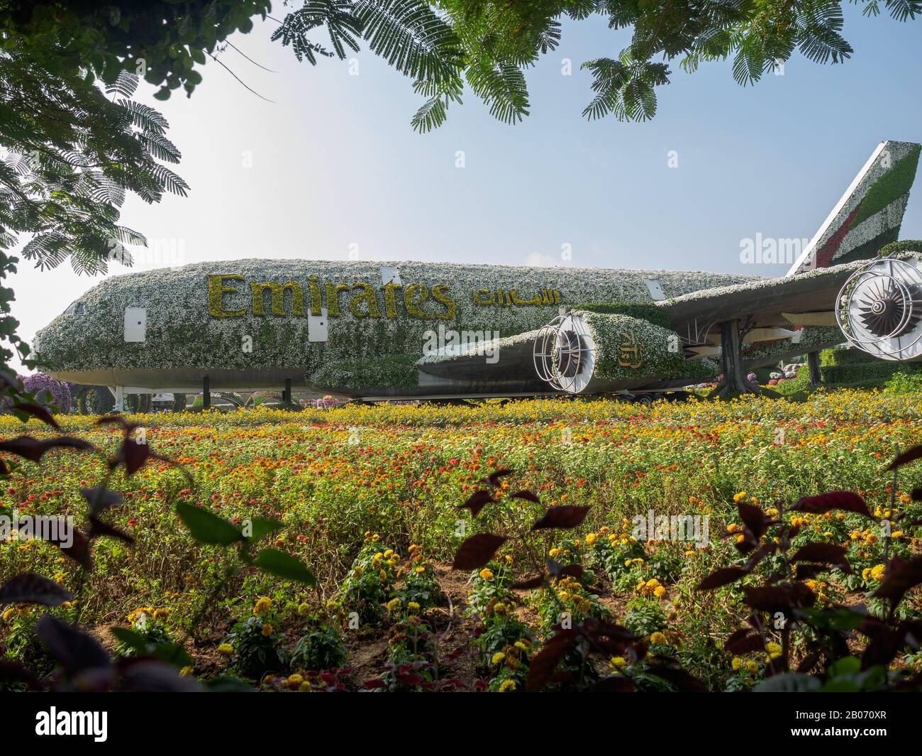 Dubai, United Arab Emirates - December 11 2019. Emirates Airbus A380 ...