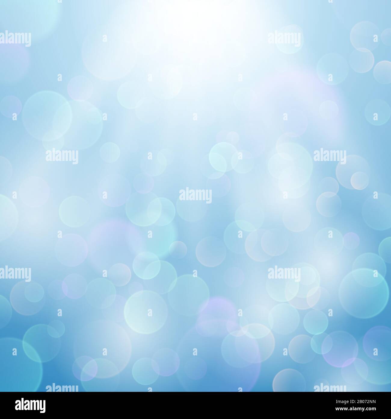 Bokeh blurred light vector background. Defocused blurry effect space ...