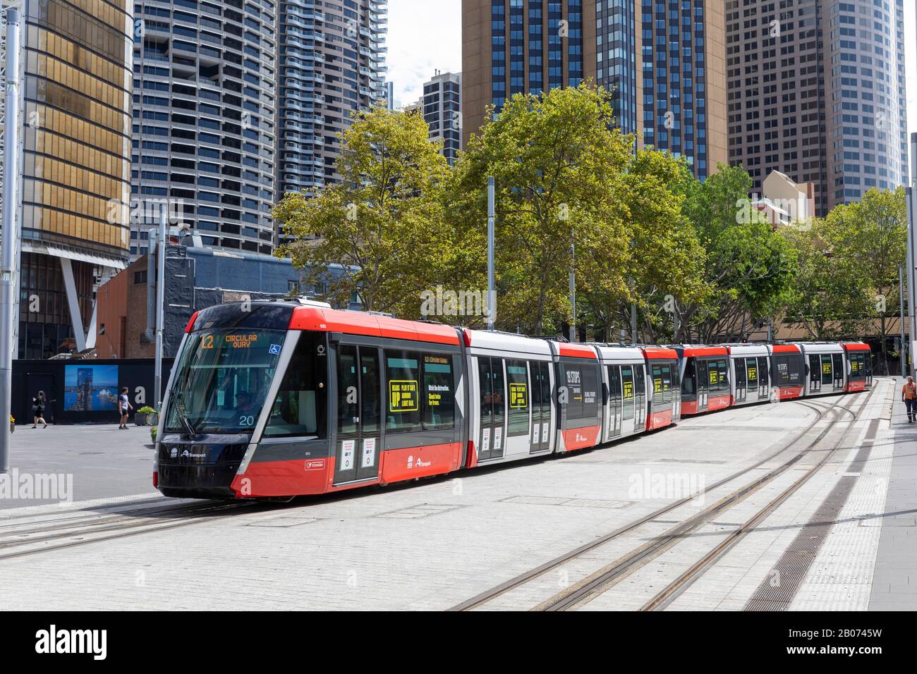 Sydney Australia city centre along George street and the Sydney CBD ...