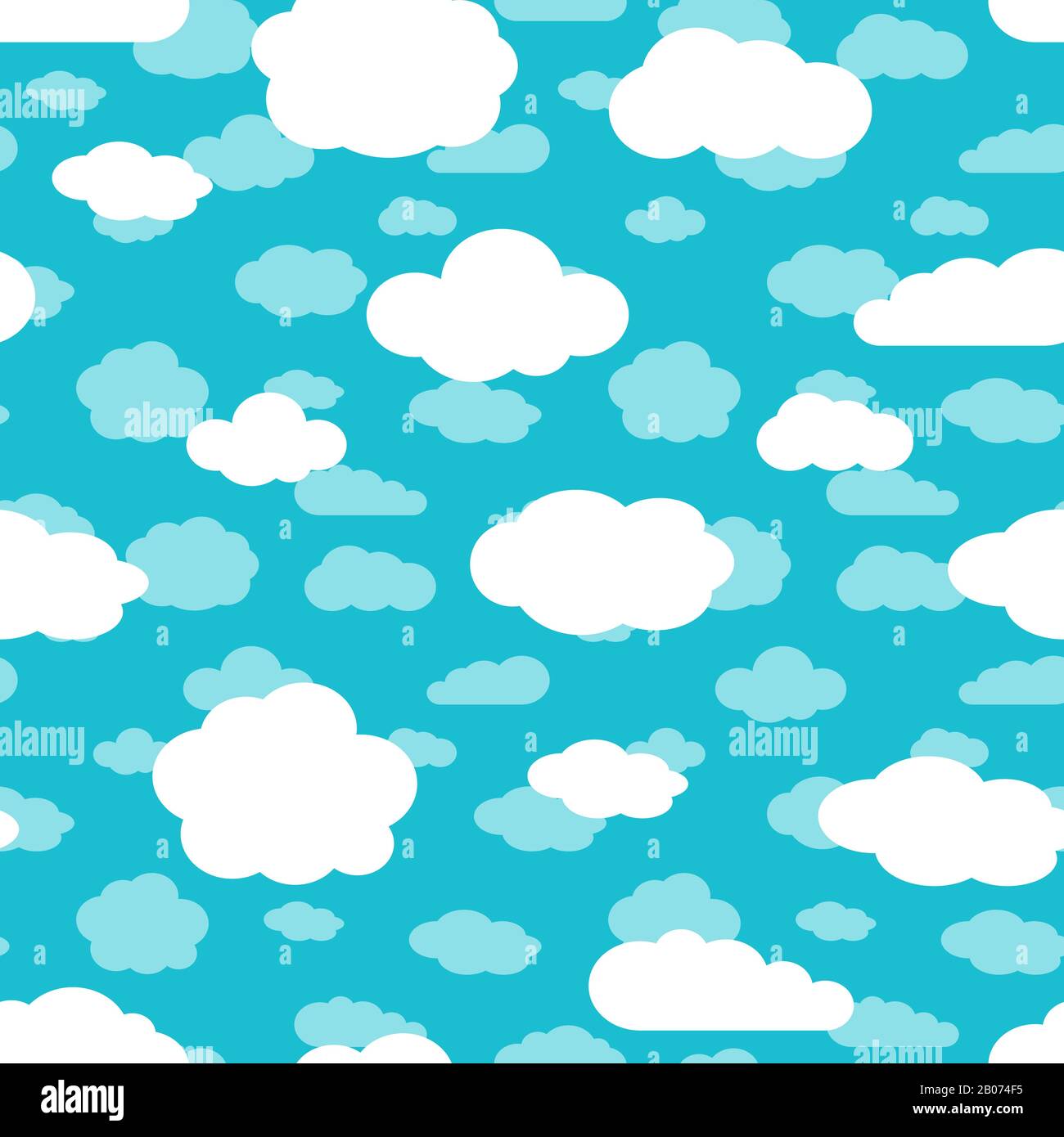 Bright blue sky different Stock Vector Images - Alamy