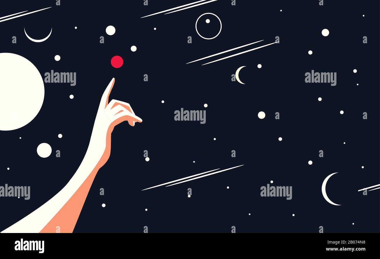 Dream of exploration Stock Vector Images - Alamy