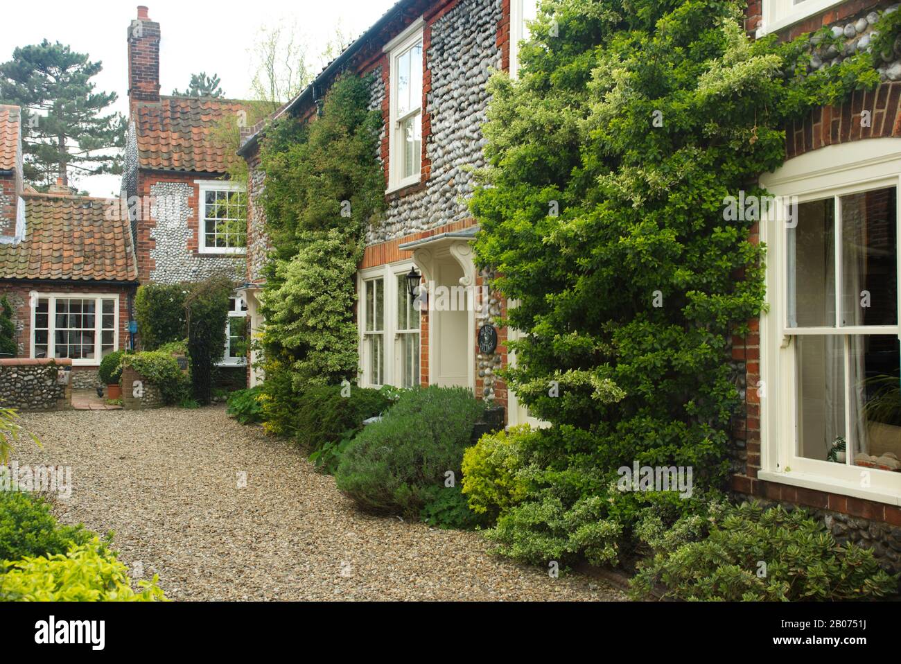 Blakeney Norfolk UK, Street scene Stock Photo - Alamy