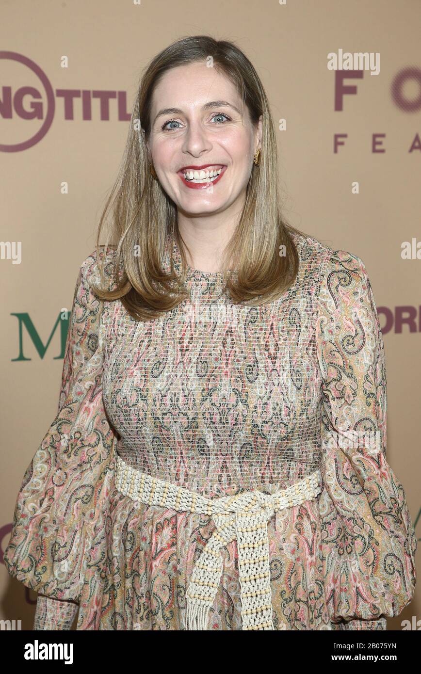 Los Angeles, Ca. 18th Feb, 2020. Eleanor Catton, at the Los Angeles ...