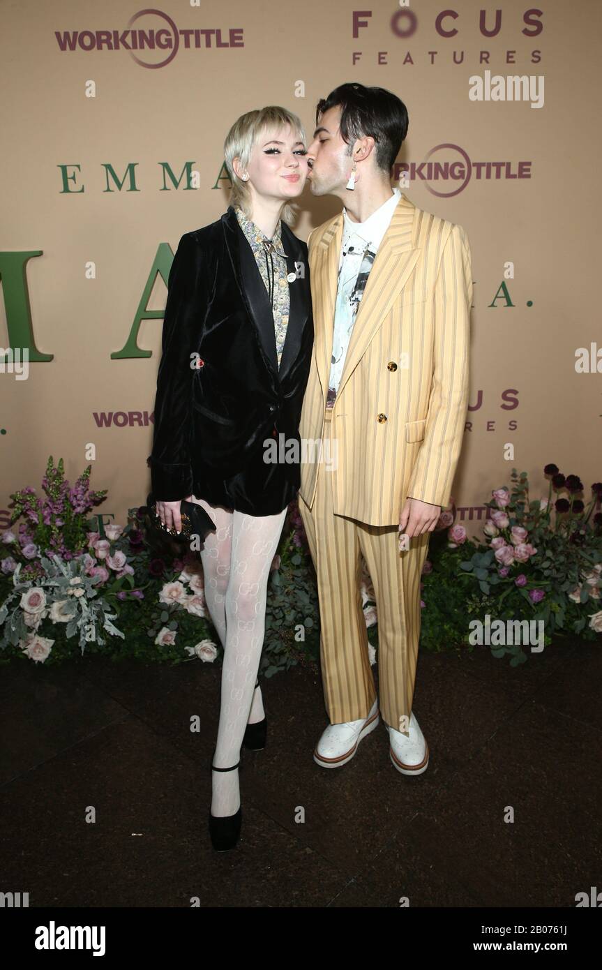 Los Angeles, Ca. 18th Feb, 2020. Julia Hutsell, Leo Reilly, at the Los ...