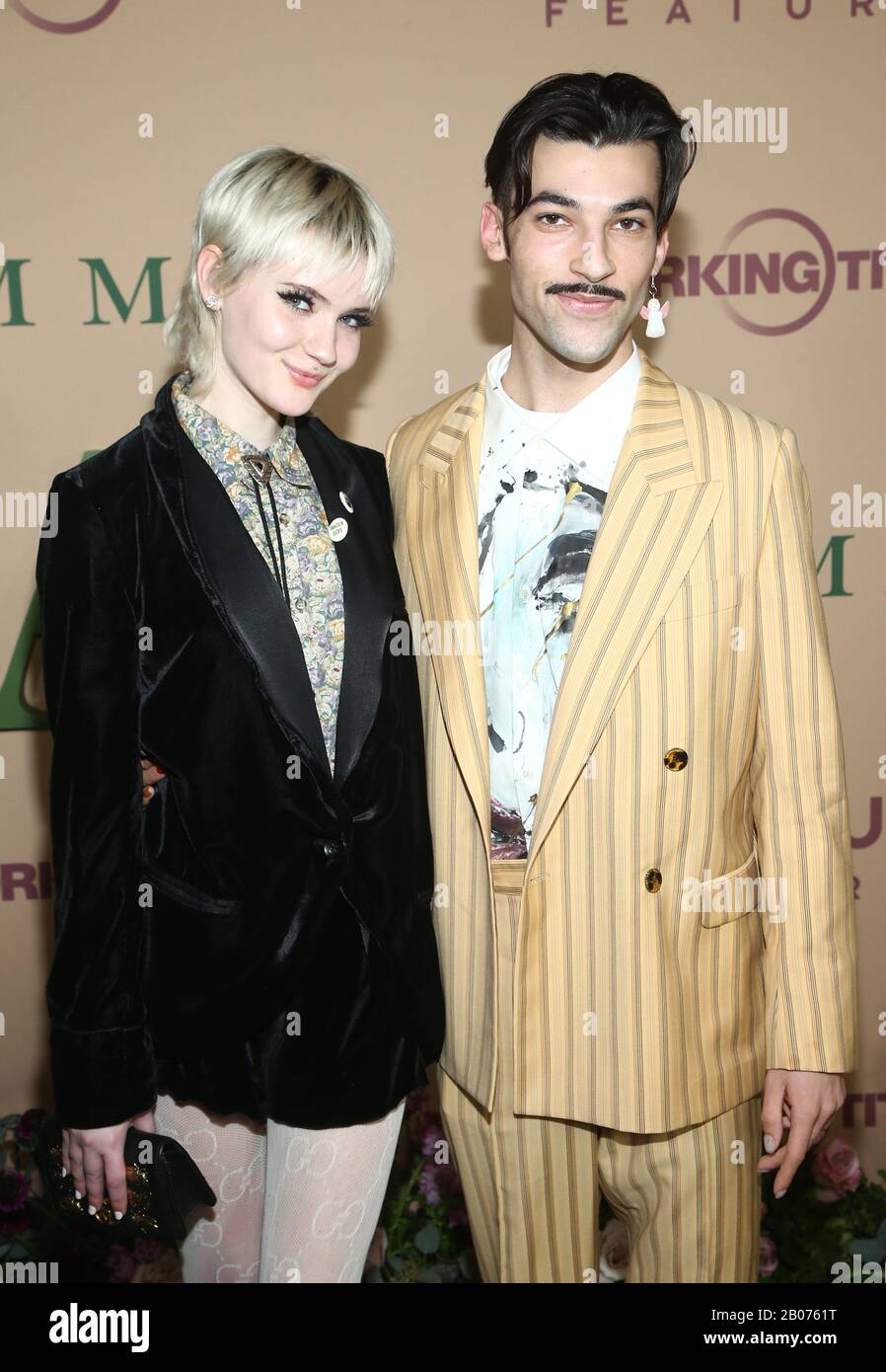Los Angeles, Ca. 18th Feb, 2020. Julia Hutsell, Leo Reilly, at the Los ...