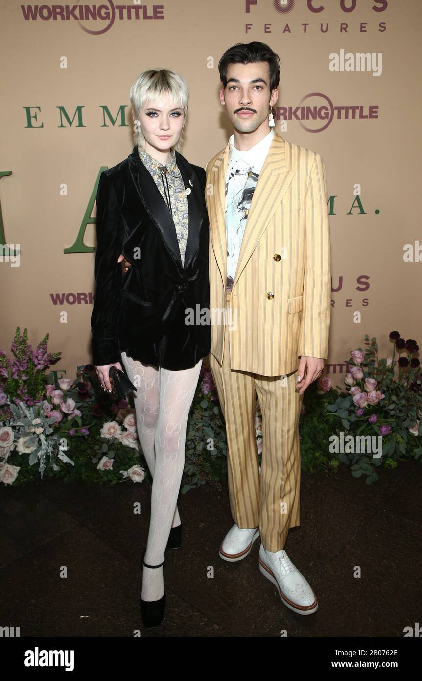 Los Angeles, Ca. 18th Feb, 2020. Julia Hutsell, Leo Reilly, at the Los ...