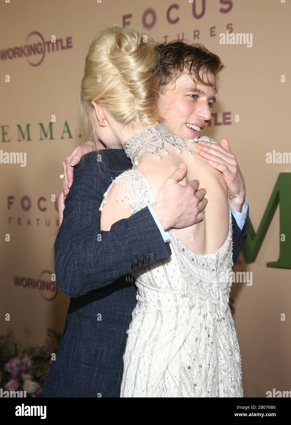 Los Angeles, Ca. 18th Feb, 2020. Anya Taylor-Joy and Johnny Flynn at ...
