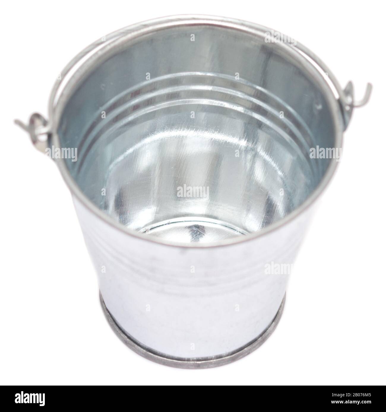 Bucket isolated on white background Stock Photo - Alamy