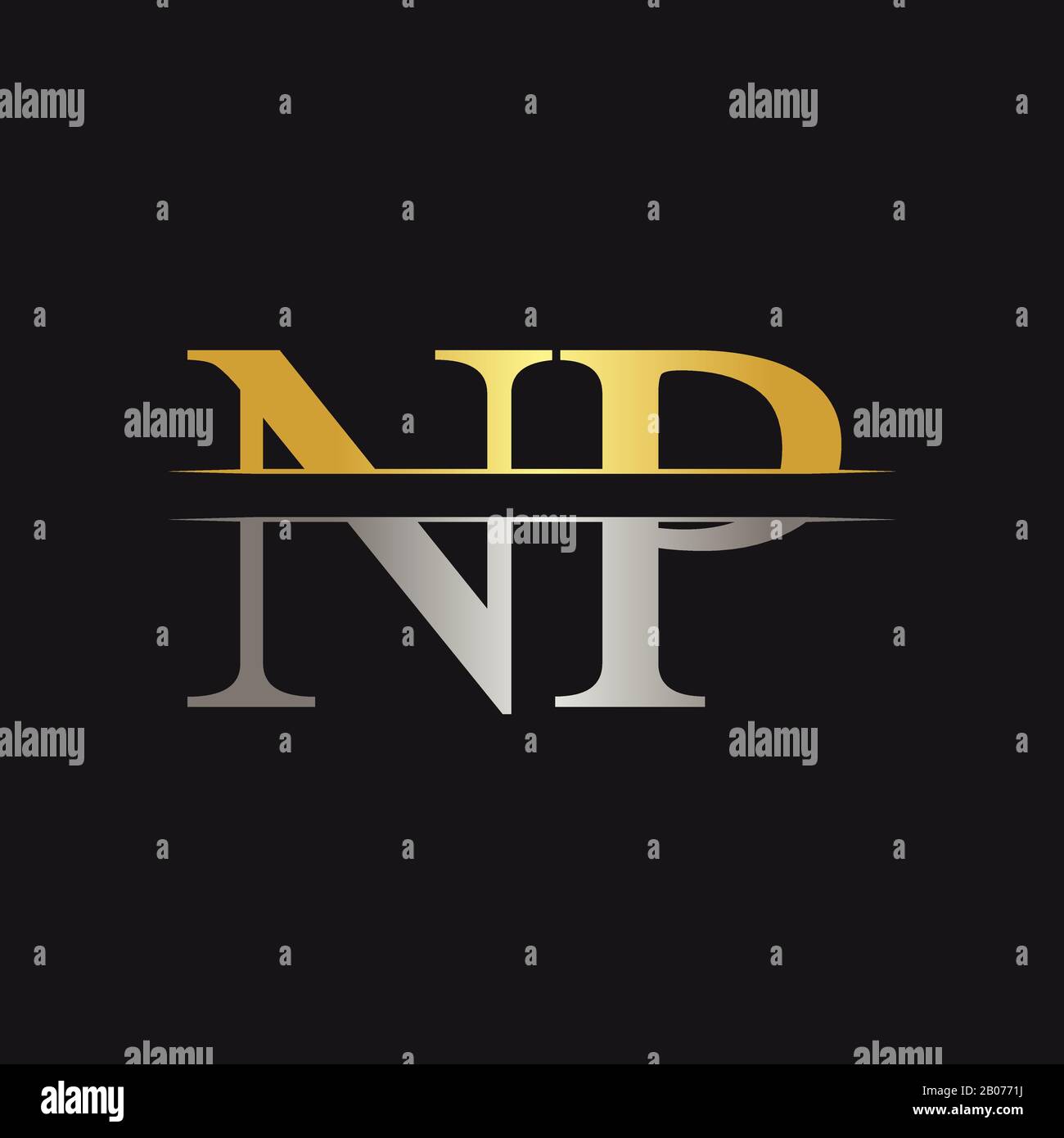 Initial Monogram Letter NP Logo Design Vector Template. NP Letter Logo ... Initial Monogram Letter NP Logo Design Vector Template. NP Letter Logo ...