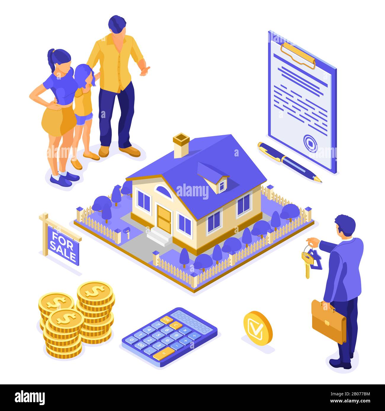 Rent agreement Stock Vector Images - Alamy