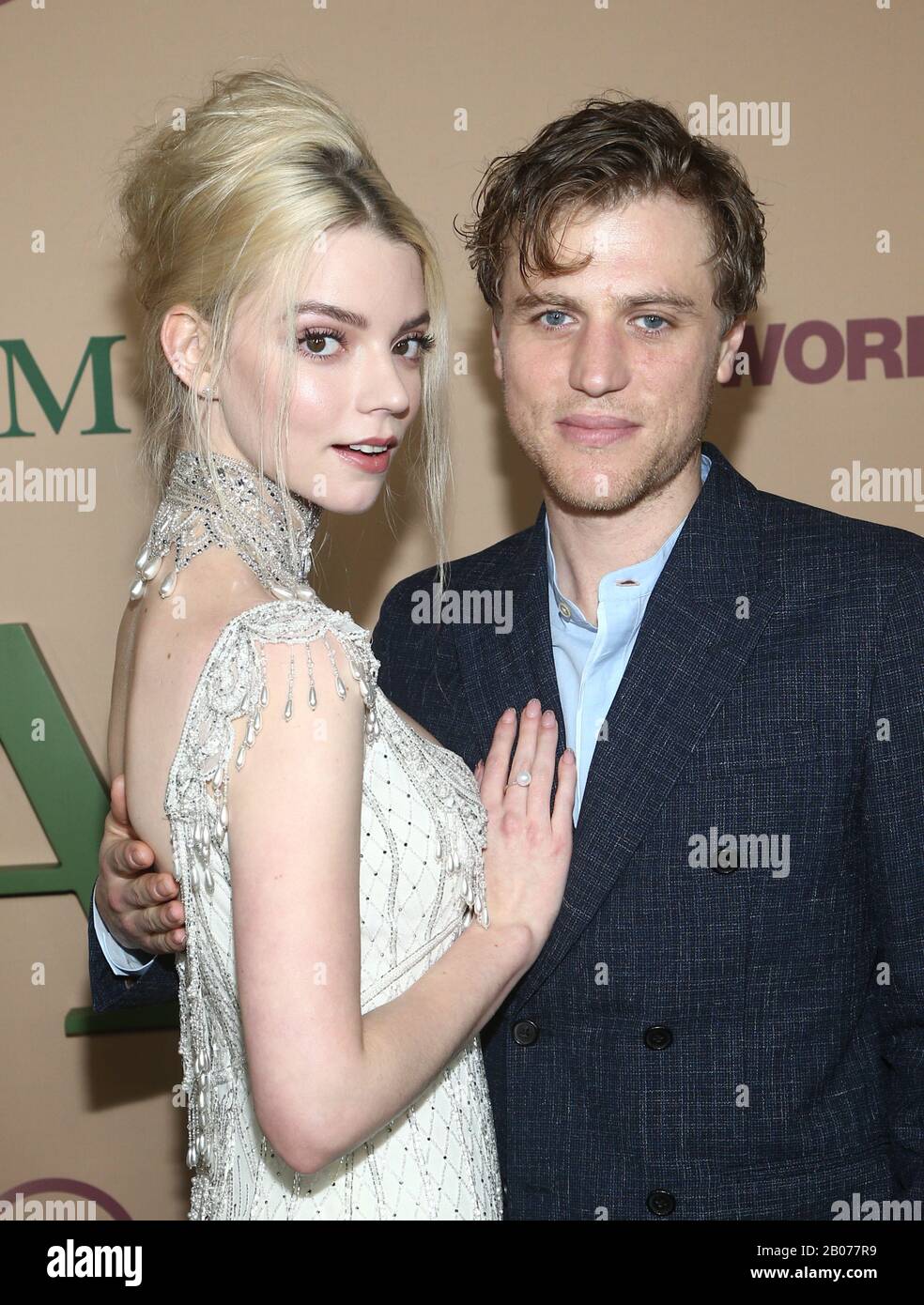 18 February 2020 - Los Angeles, California - Anya Taylor-Joy, Johnny ...