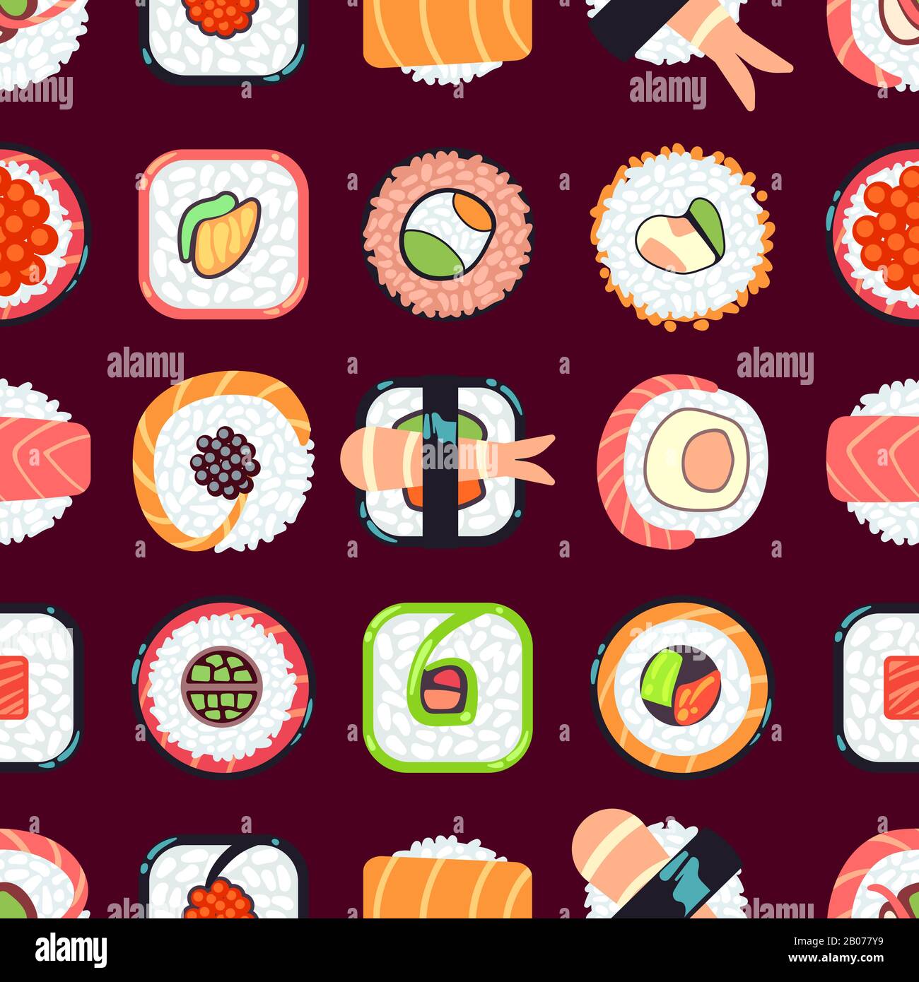 Food background vector hi-res stock photography and images - Alamy