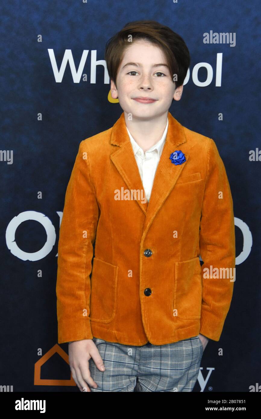 Hollywood, California, USA 18th February 2020 Actor Paxton Booth ...