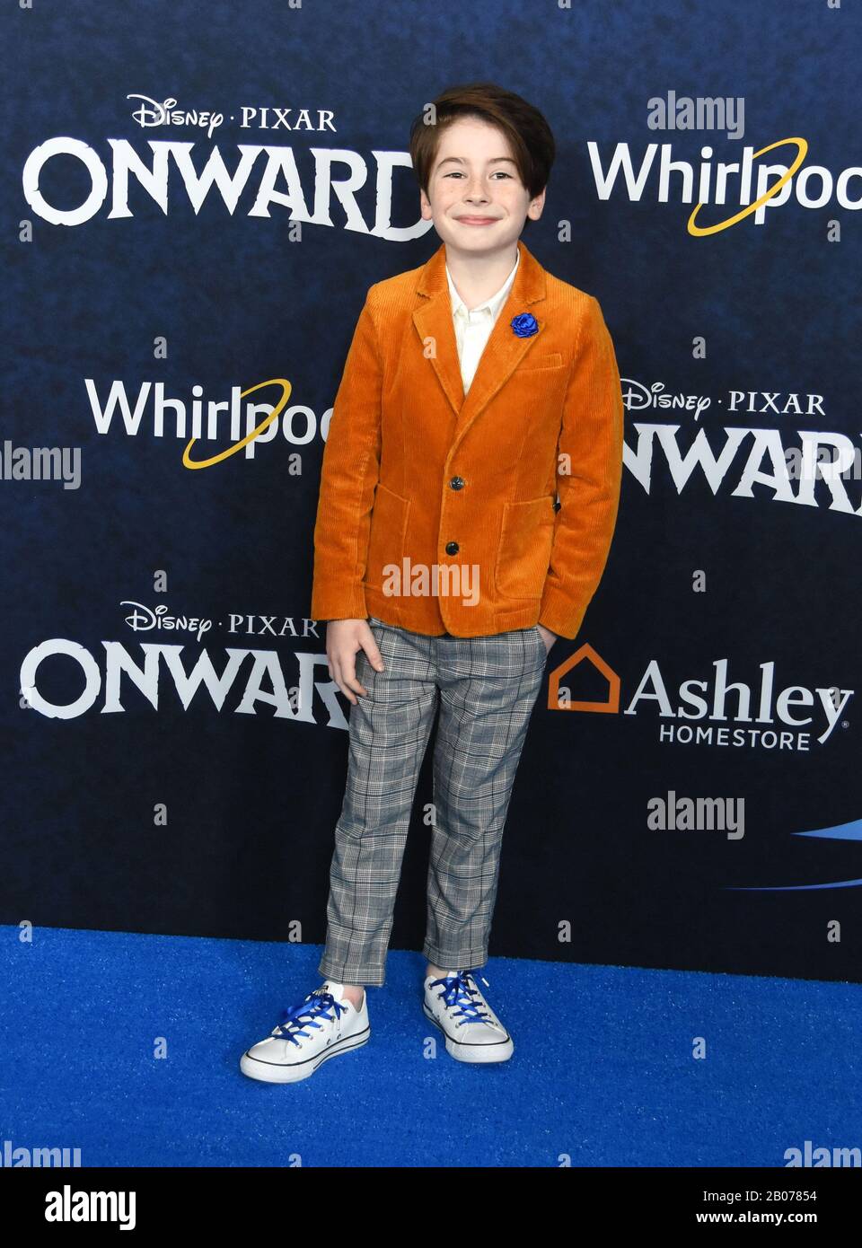 Hollywood, California, USA 18th February 2020 Actor Paxton Booth ...