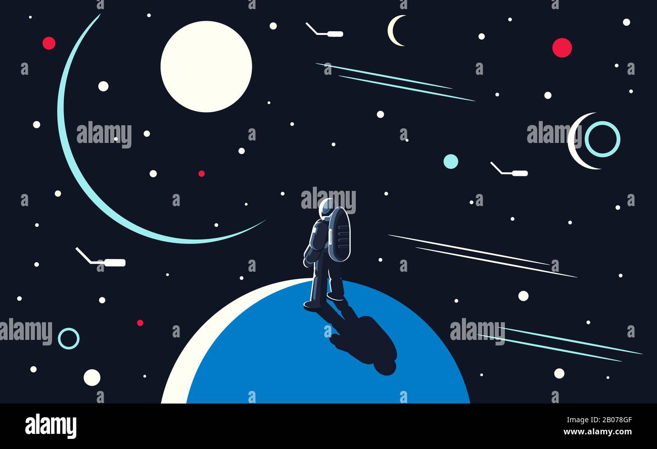 Astronaut mission Stock Vector Images - Alamy