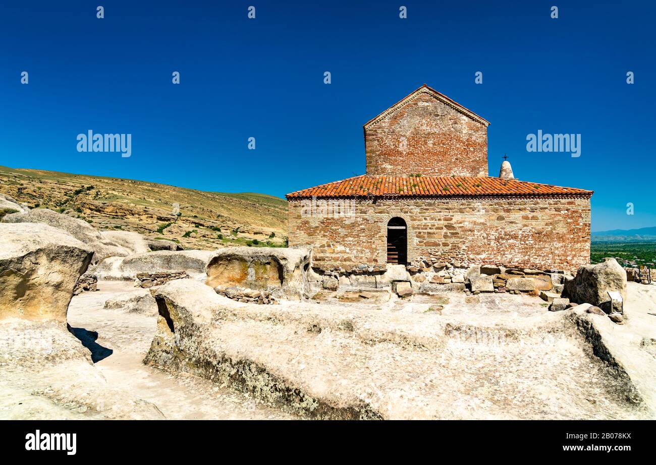Ancient Basilica at Uplistsikhe cave town in Georgia Stock Photo - Alamy
