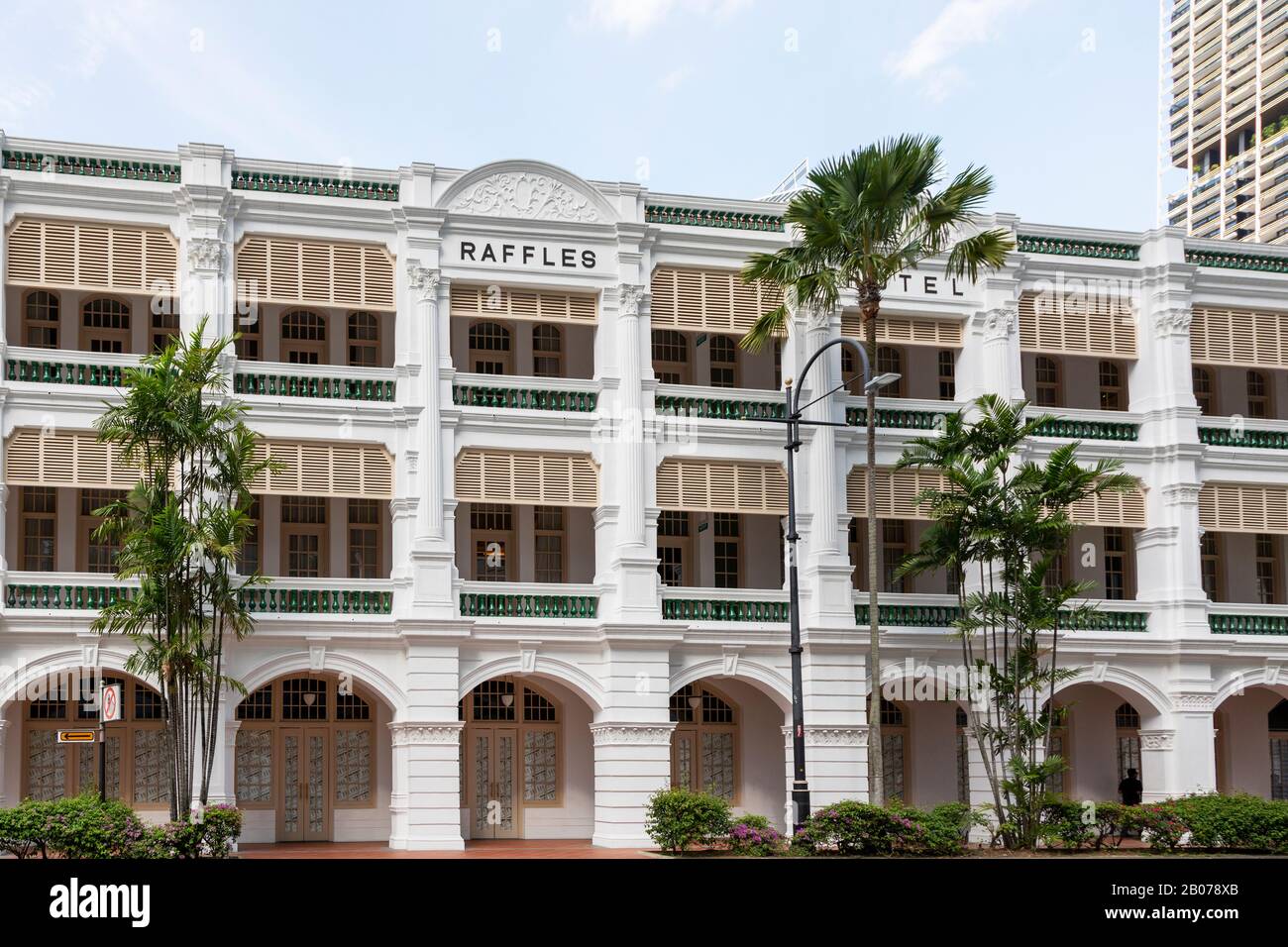 Raffles hotel 19th century hi-res stock photography and images - Alamy