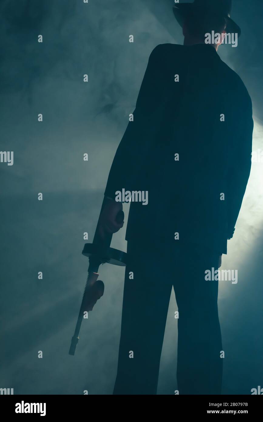 1930s man hat rear view hi-res stock photography and images - Alamy