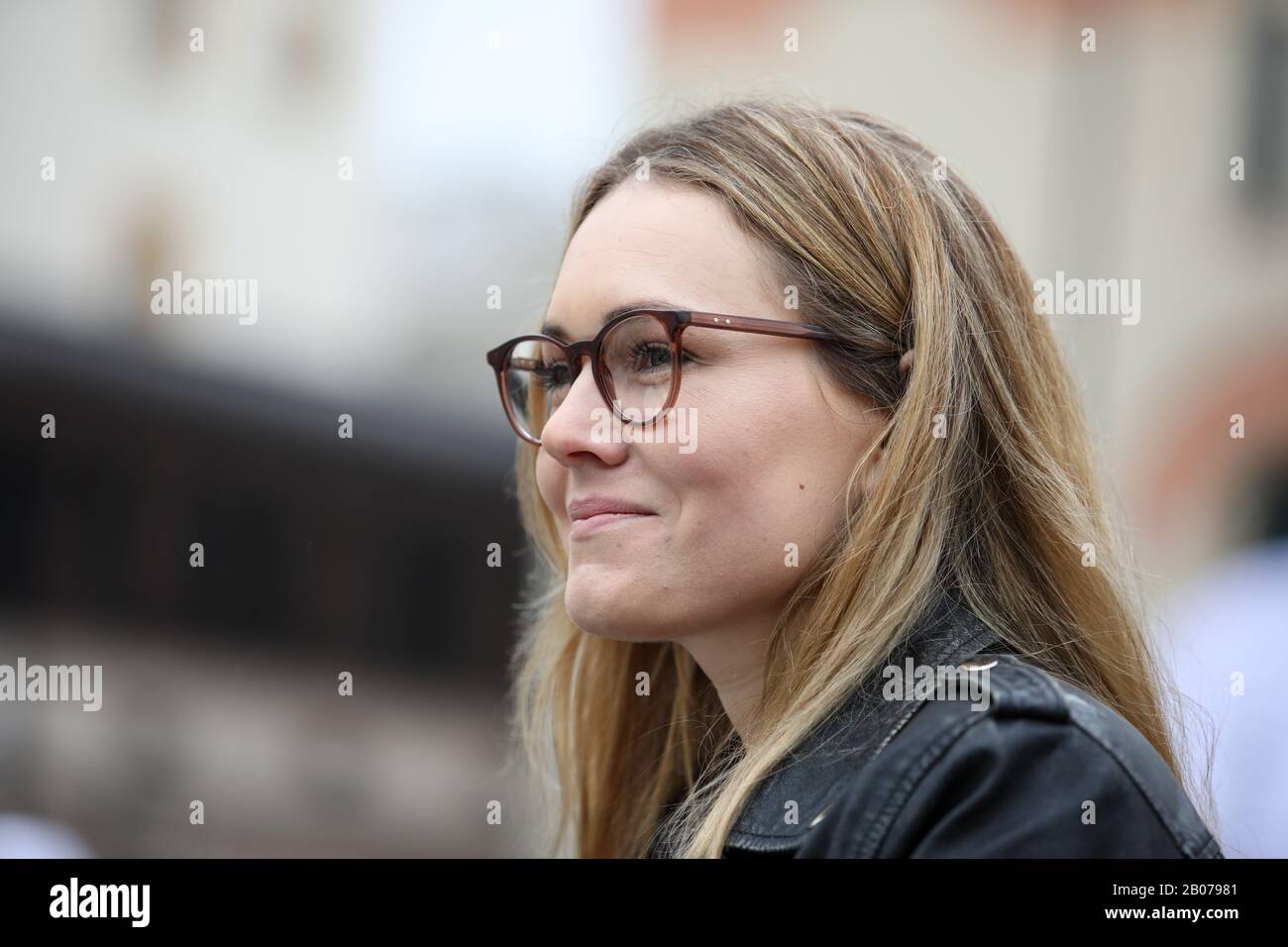 POLAND, KRAKOW - 29 April 2019: Magdalena Lamparska Polish film ...