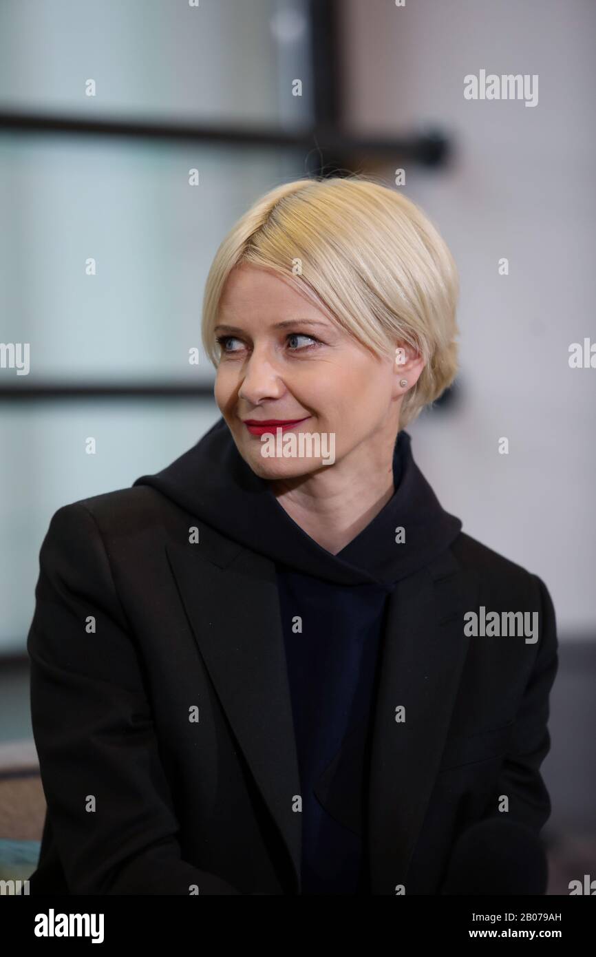 POLAND, KRAKOW - 29 April 2019: Malgorzata Kozuchowska Polish film ...