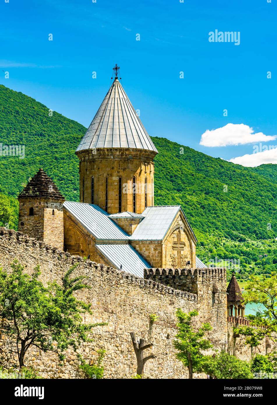 Ananuri Castle on the Aragvi River in Georgia Stock Photo - Alamy