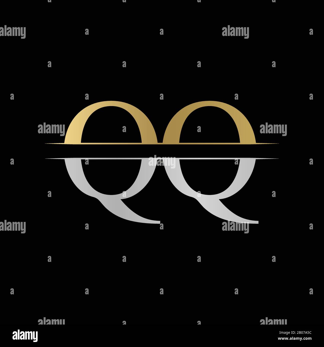 Qq logo Stock Vector Images - Alamy