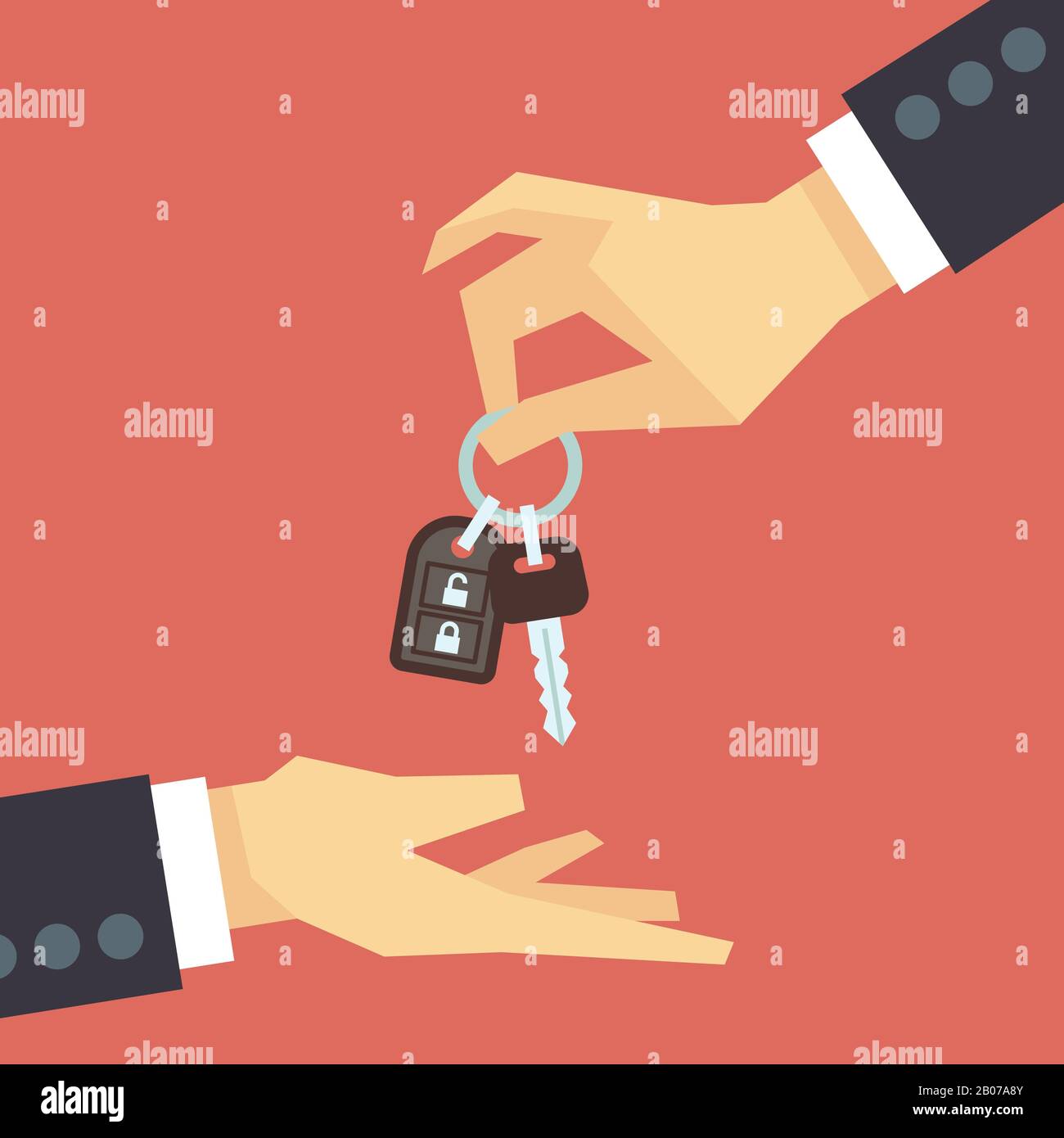 Handover image Stock Vector Images - Alamy