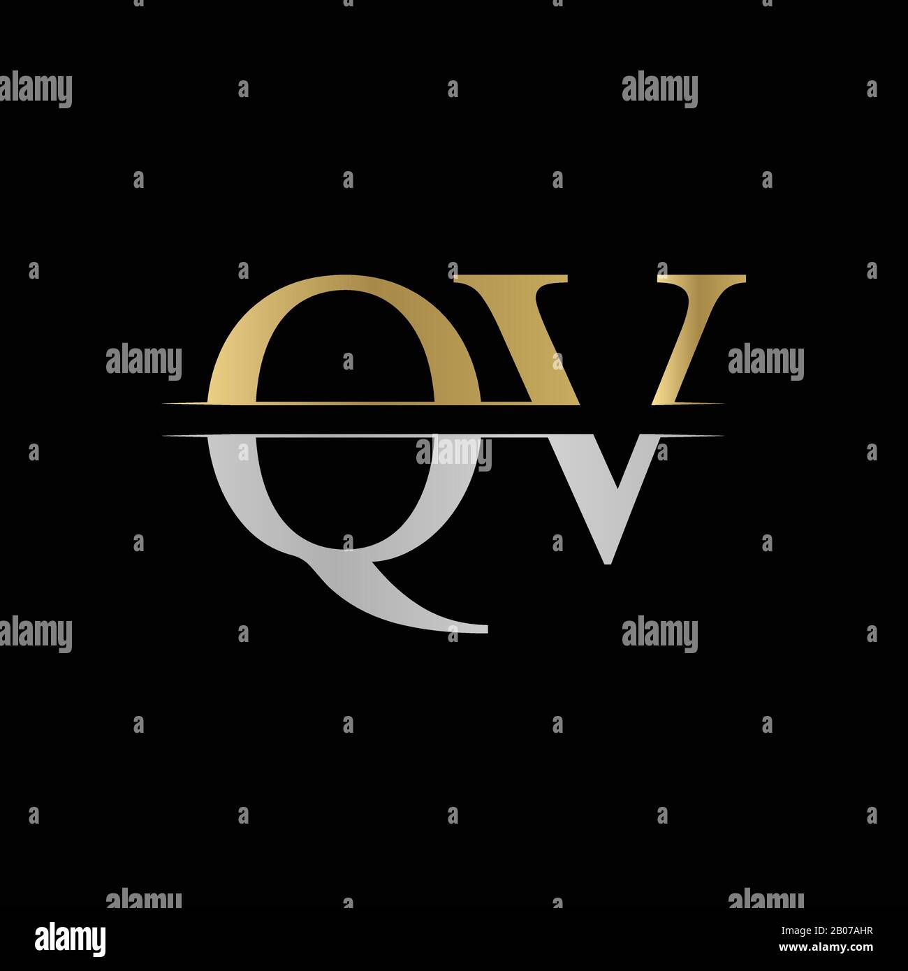 Qv icon Stock Vector Images - Alamy