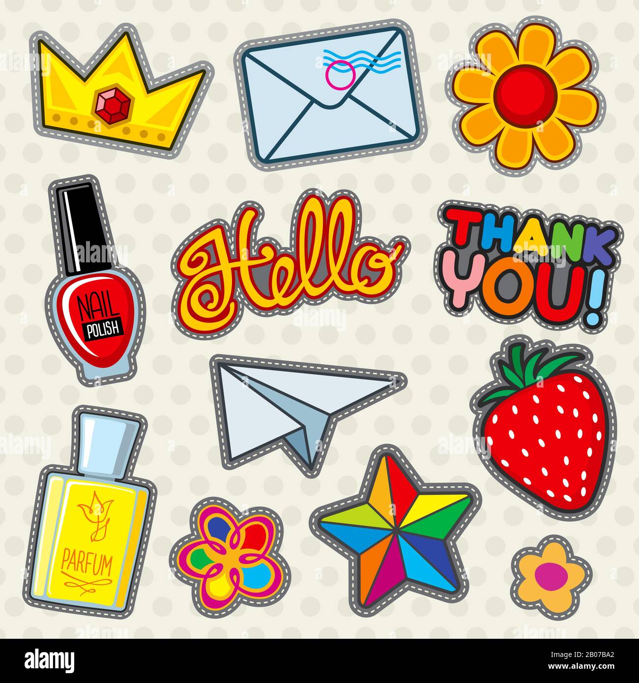 Fruit fabric Stock Vector Images - Alamy