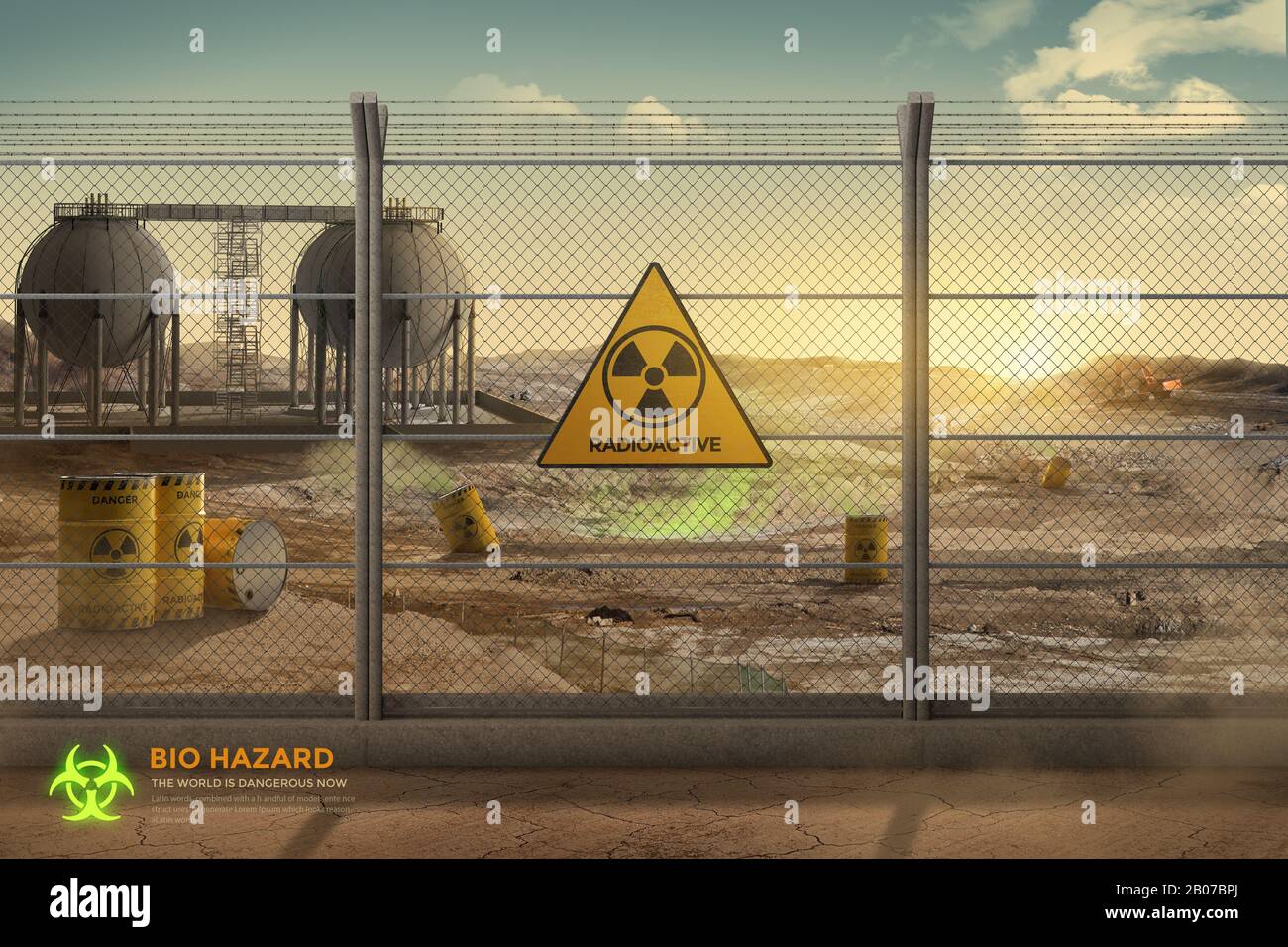 Radioactive dust hi-res stock photography and images - Alamy