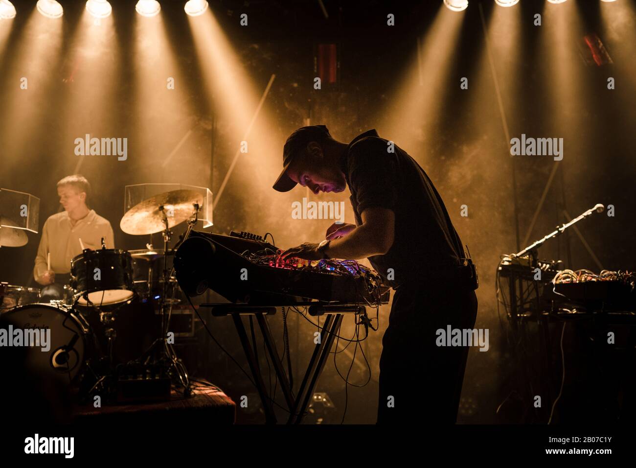 Copenhagen, Denmark. 17th, February 2020. The Danish rock band Blaue ...