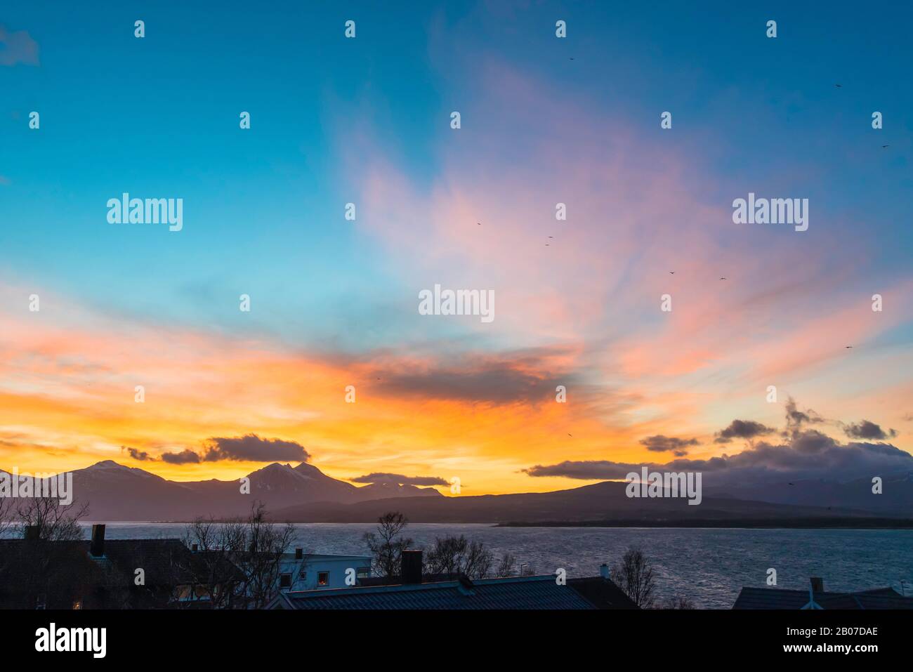 Polar night tromso hi-res stock photography and images - Alamy