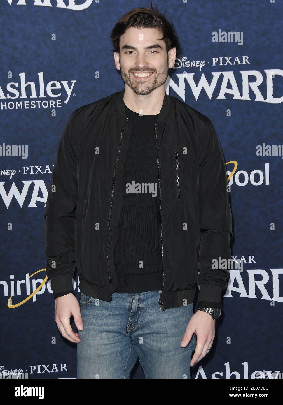 Los Angeles, USA. 18th Feb 2020. Jared Haibon arrives at the Disney And ...