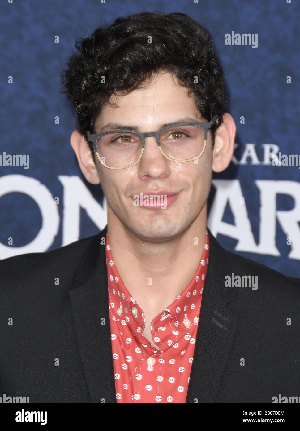 Los Angeles, USA. 18th Feb 2020. Matt Bennett arrives at the Disney And ...