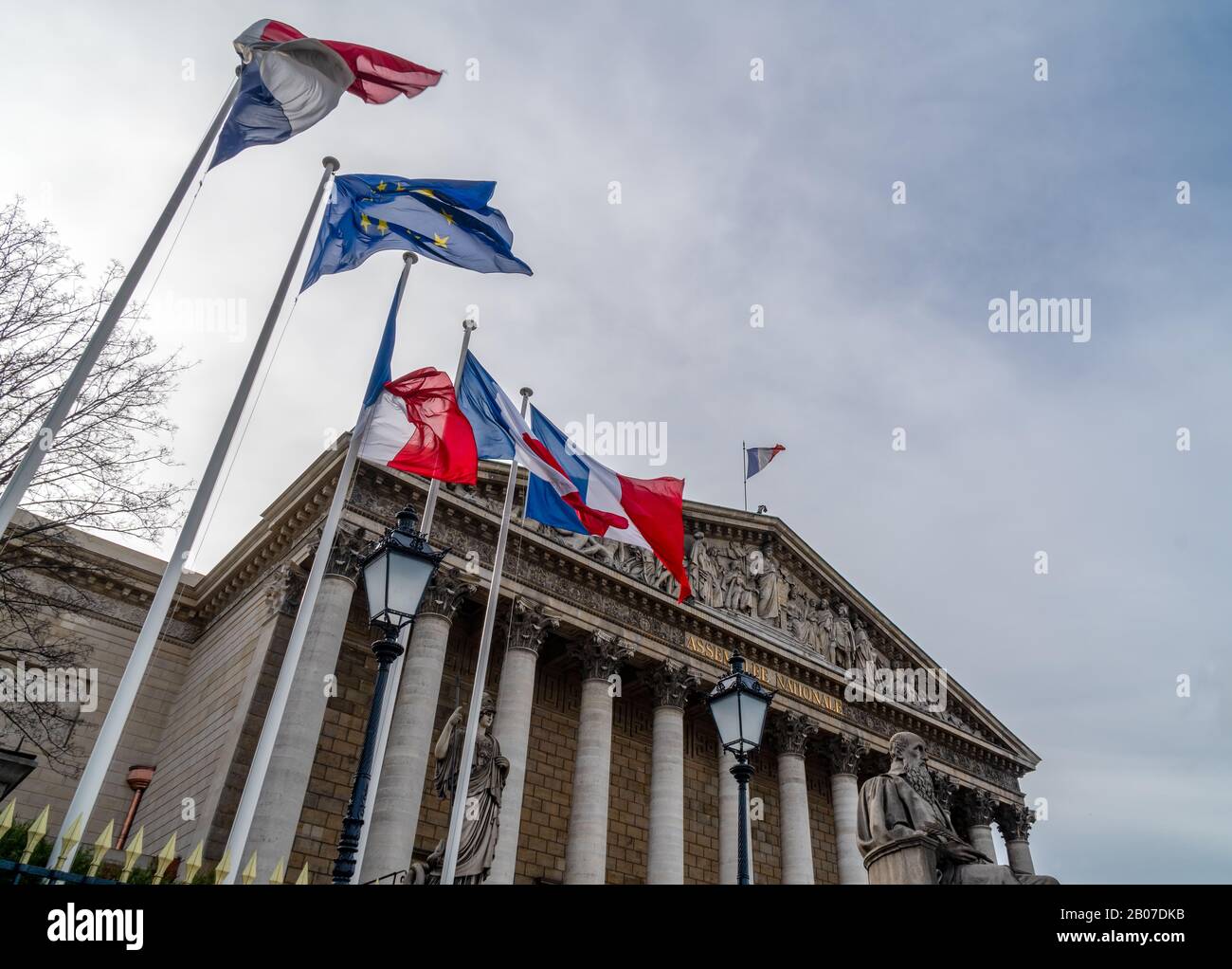 The french national assembly in Paris Stock Photo - Alamy