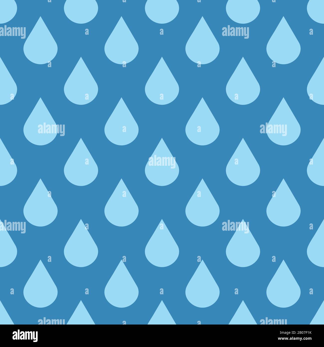Elegant vector water drops seamless background. Raindrop wet weather illustration Stock Vector ...