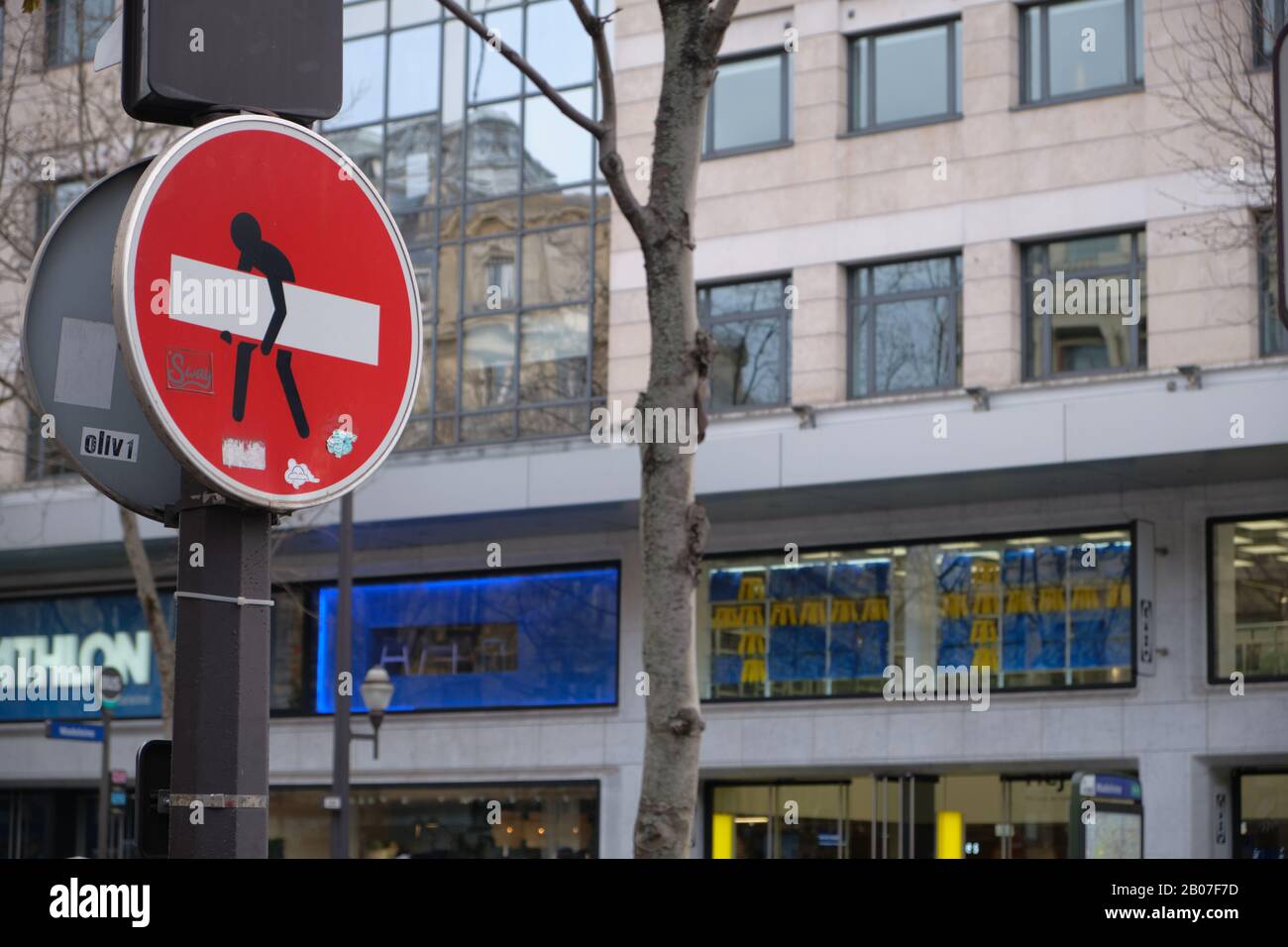 Modified sign hi-res stock photography and images - Alamy