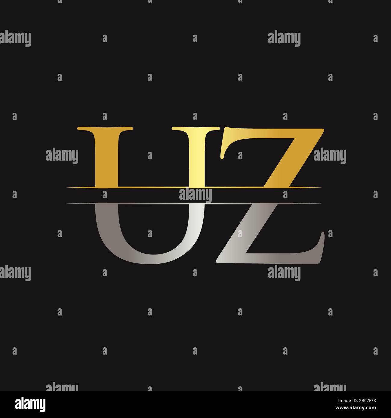 Uz logo hi-res stock photography and images - Alamy