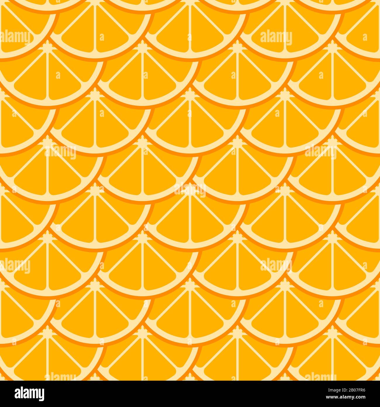 Orange slices vector seamless pattern. Background with natural sweet citrus illustration Stock ...